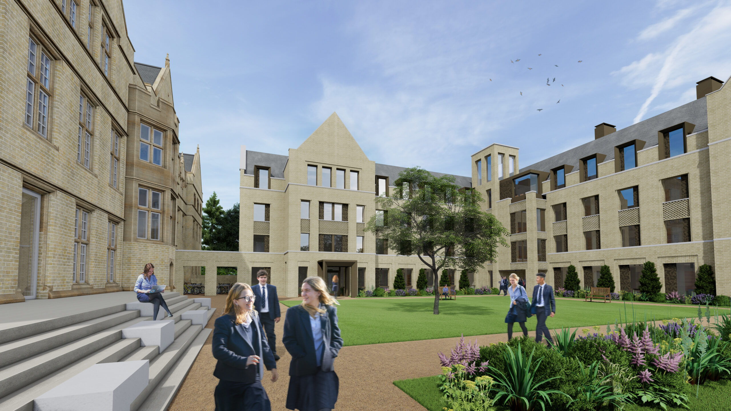 Canford School Sixth Form College Planning Approval - Williams Lester ...
